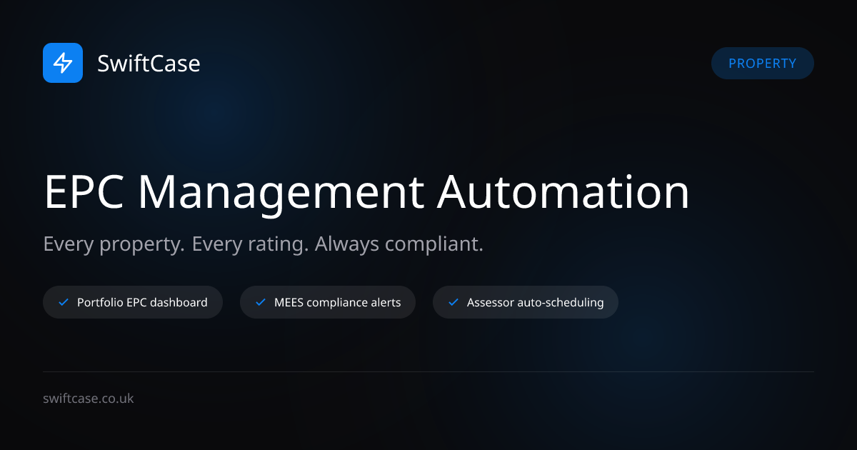 EPC Management Software | SwiftCase | SwiftCase